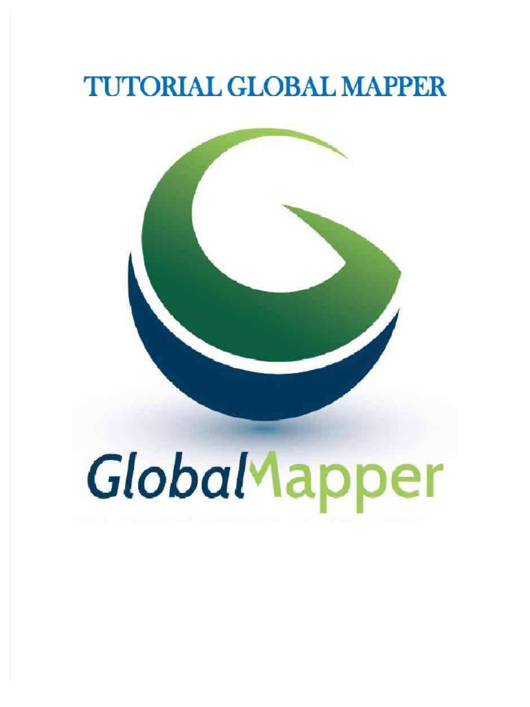 Logo dan Pembukaan Global Mapper | PDF