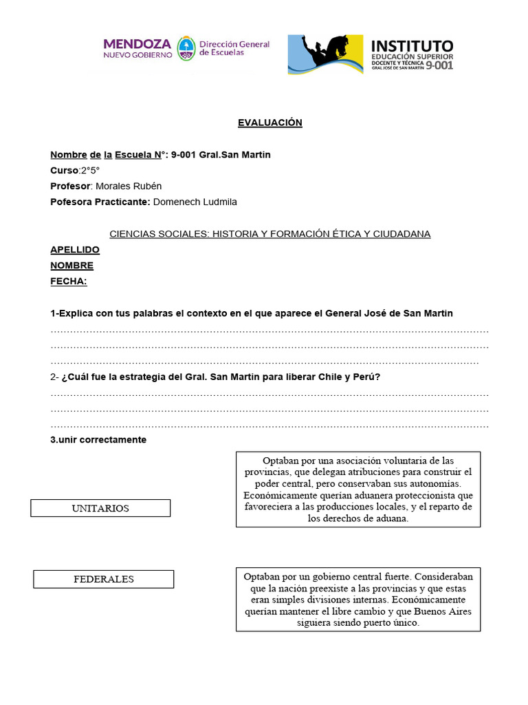 Evaluacion Crisis Del 20 | PDF | Ciencias Políticas