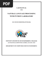 Ccs339 Text and Speech Analysis Lab Manual | PDF | Speech Recognition ...