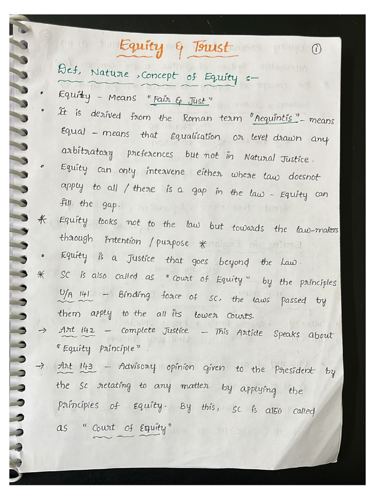 Equity Notes 3 Units | PDF