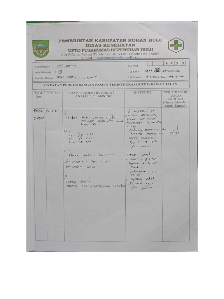 CPPT Kolaborasi | PDF