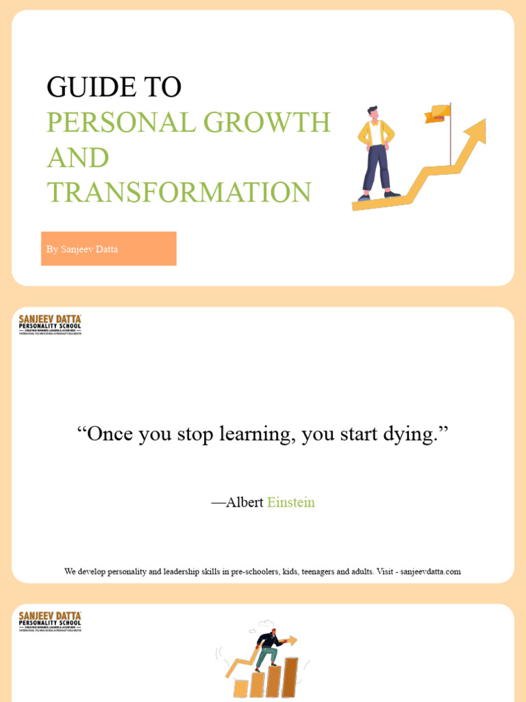 Guide To Personal Growth and Transformation | PDF | Personal ...