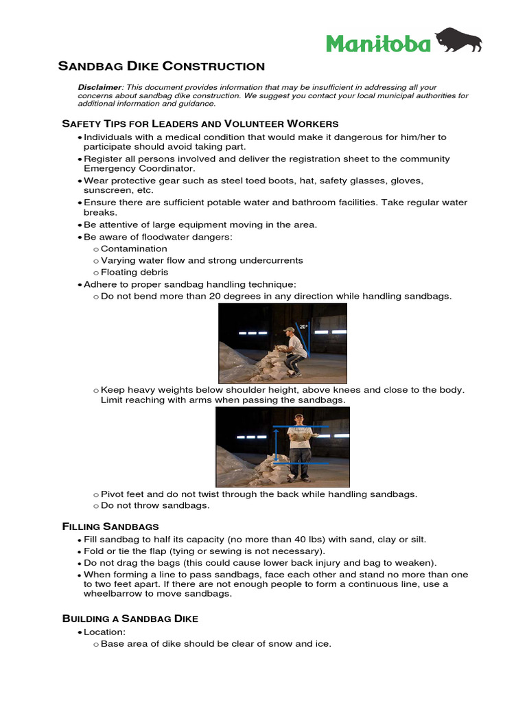 sandbag | PDF | Levee | Flood