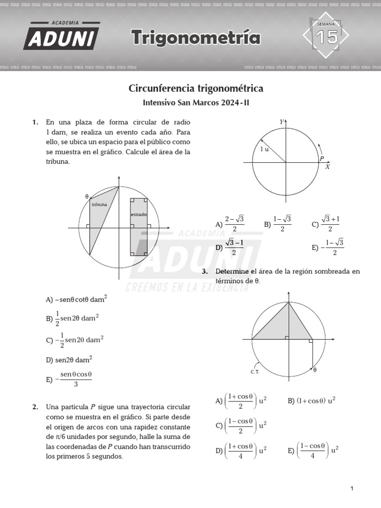 TR Ism Sem15 | PDF | Trigonometría | Matemáticas