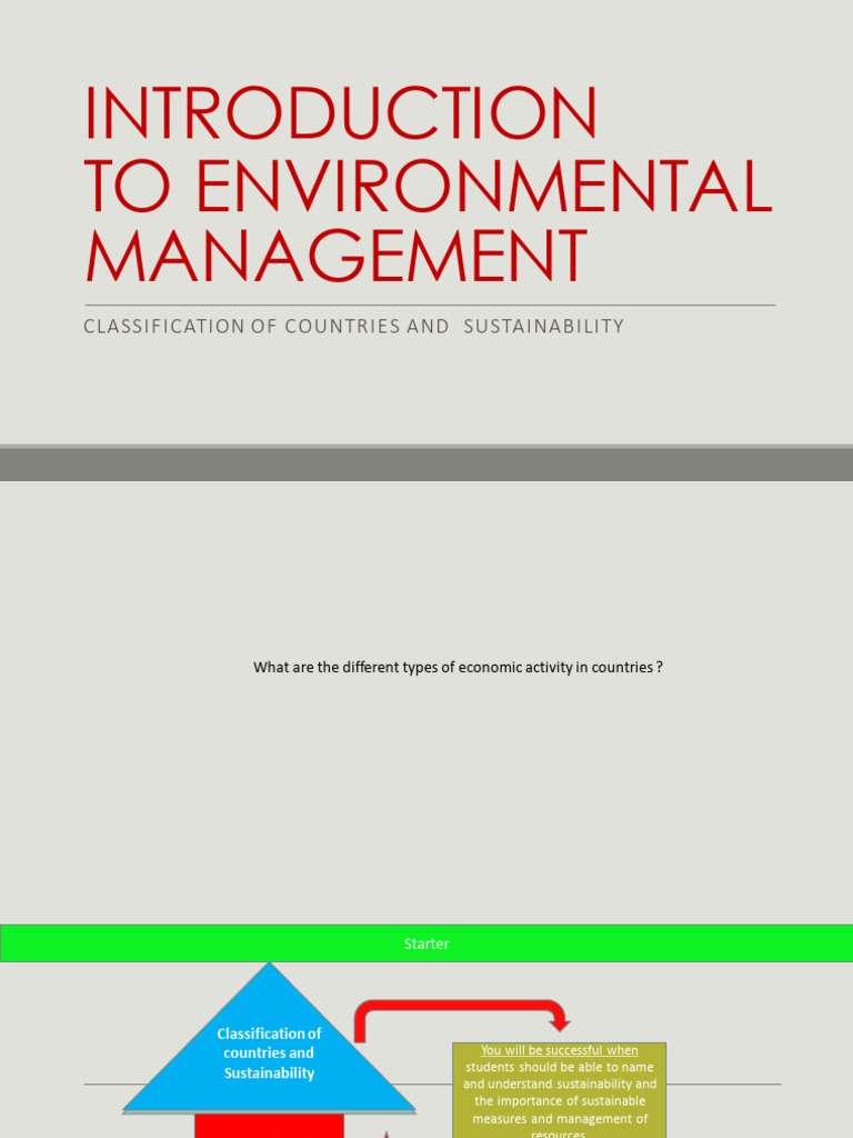 SUSTAINABILITY | PDF | Sustainability | Resource Depletion