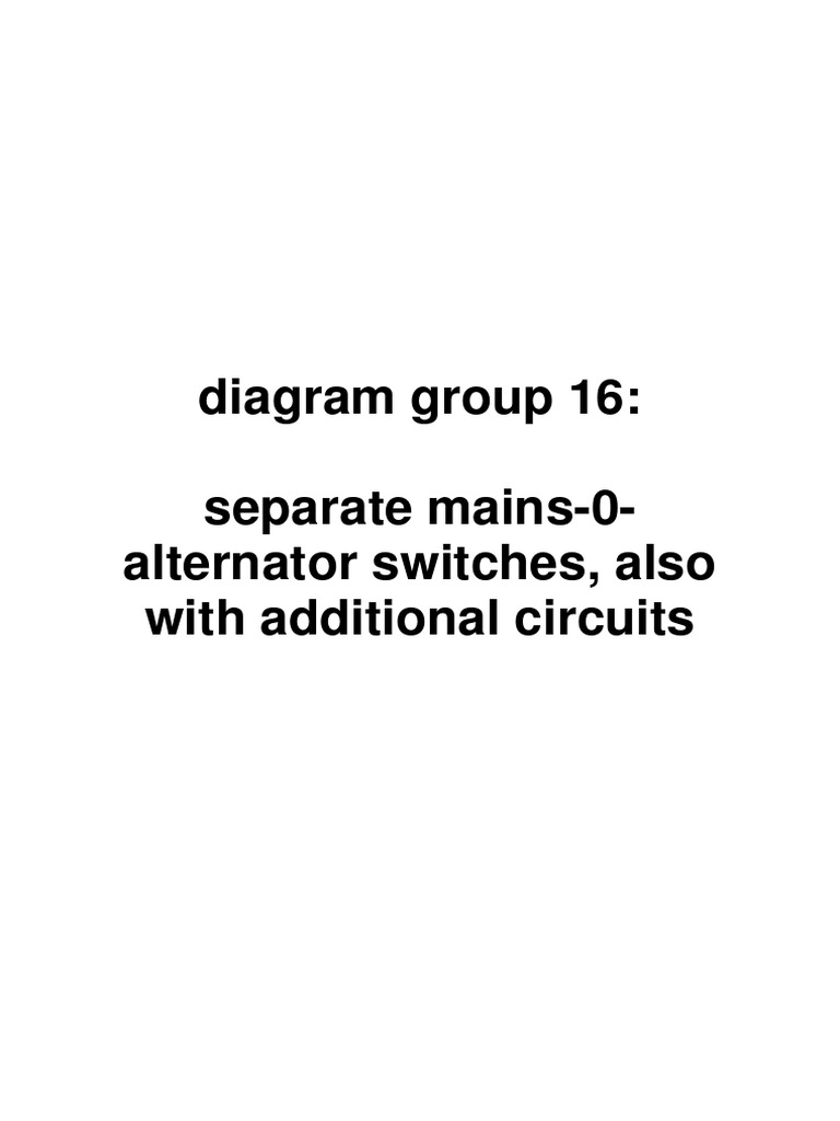 Frigoblock Mains-Alternator Wiring Guide | PDF | Switch | Thermostat