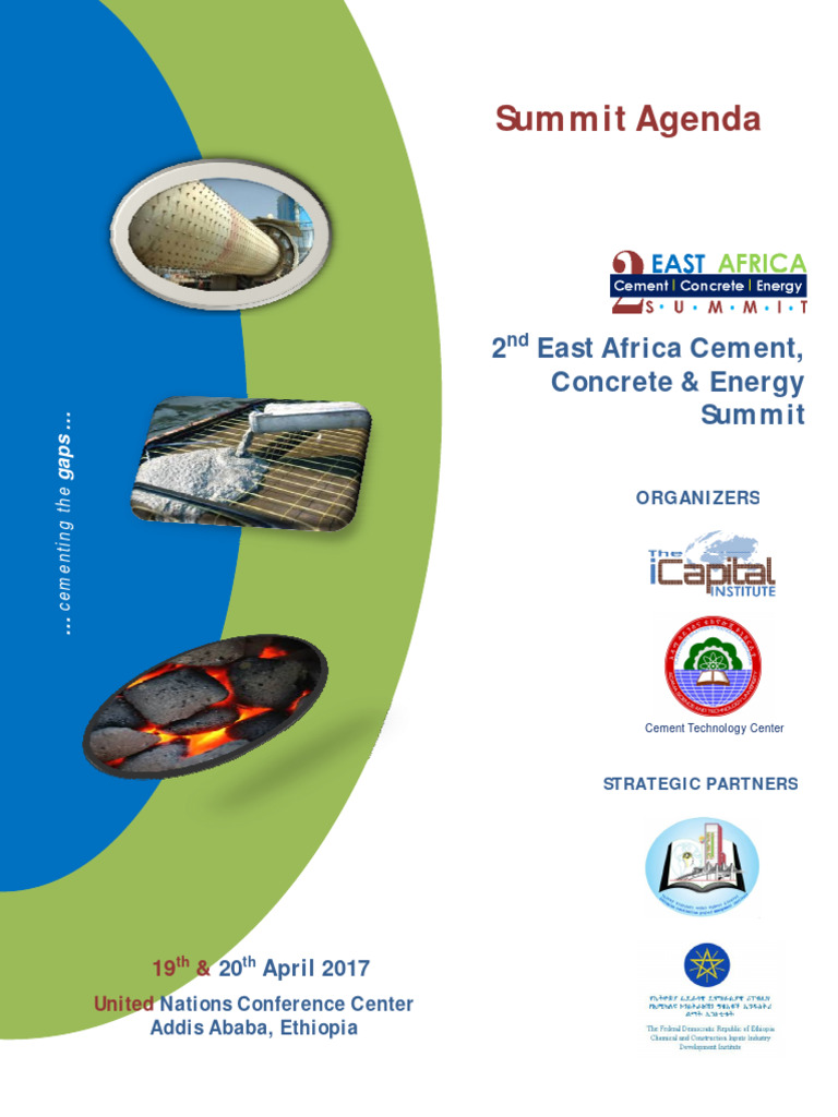 2nd Annual East Africa Concrete and Cement Energy Summit Agenda | PDF ...