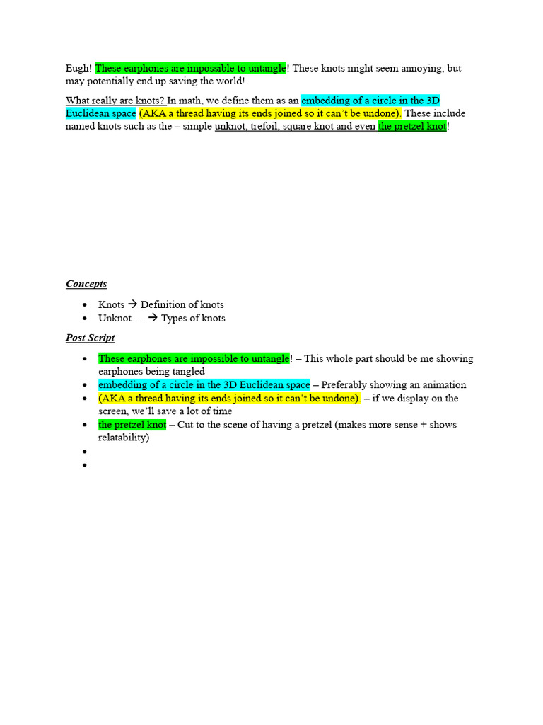 Understanding Knots: Math & Everyday Uses | PDF