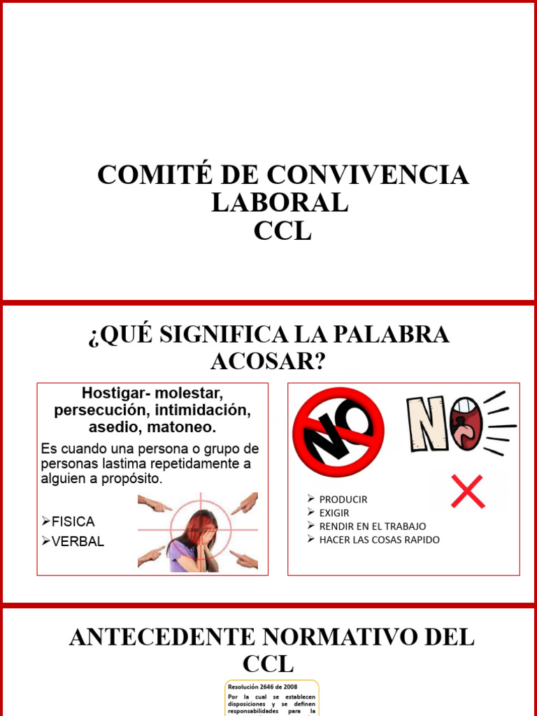 Capacitación CCL | PDF