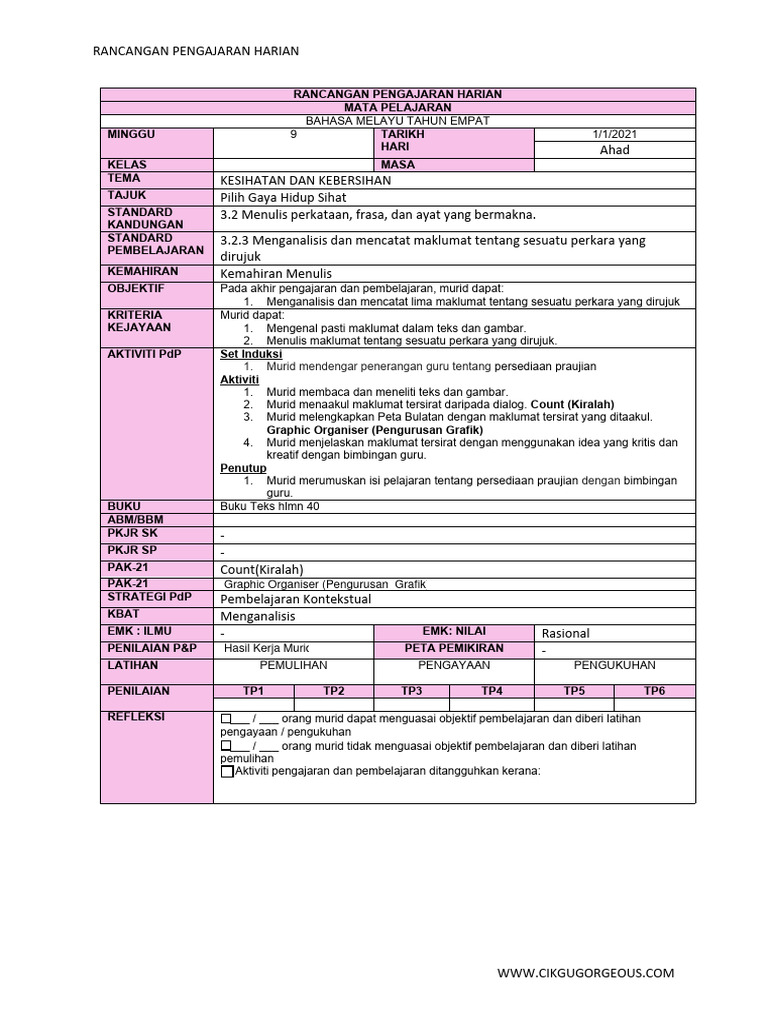 BM 4 W9 2021 RPH | PDF