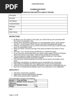 SACPCMP Annexure A1 - Project Profile | PDF | Occupational Safety And ...