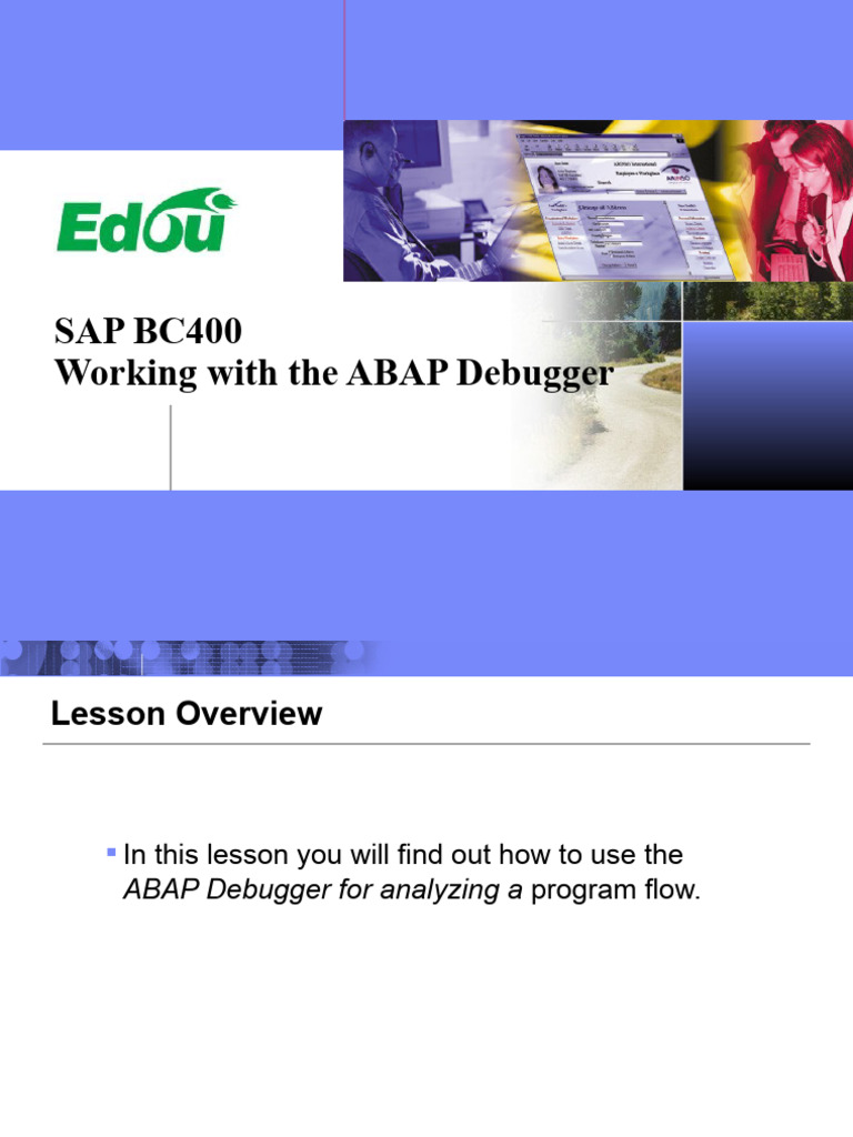 ADKJ-05.03讲-Working with the ABAP Debugger - EN | PDF | Computer Science | Computer Engineering