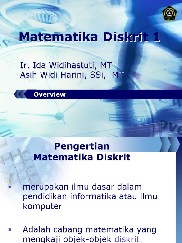 Dasar-Dasar Matematika Diskrit untuk Informatika | PDF | Metode & Bahan Ajar