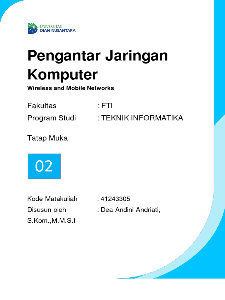Modul 2 - Pengantar Jaringan Komputer | PDF