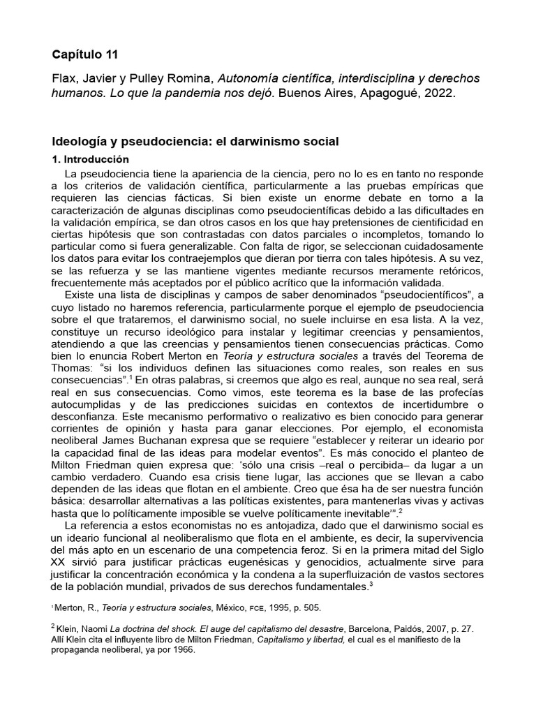 Autonomia Cientifica 2022 Cap 11 | PDF | Evolución | Charles Darwin