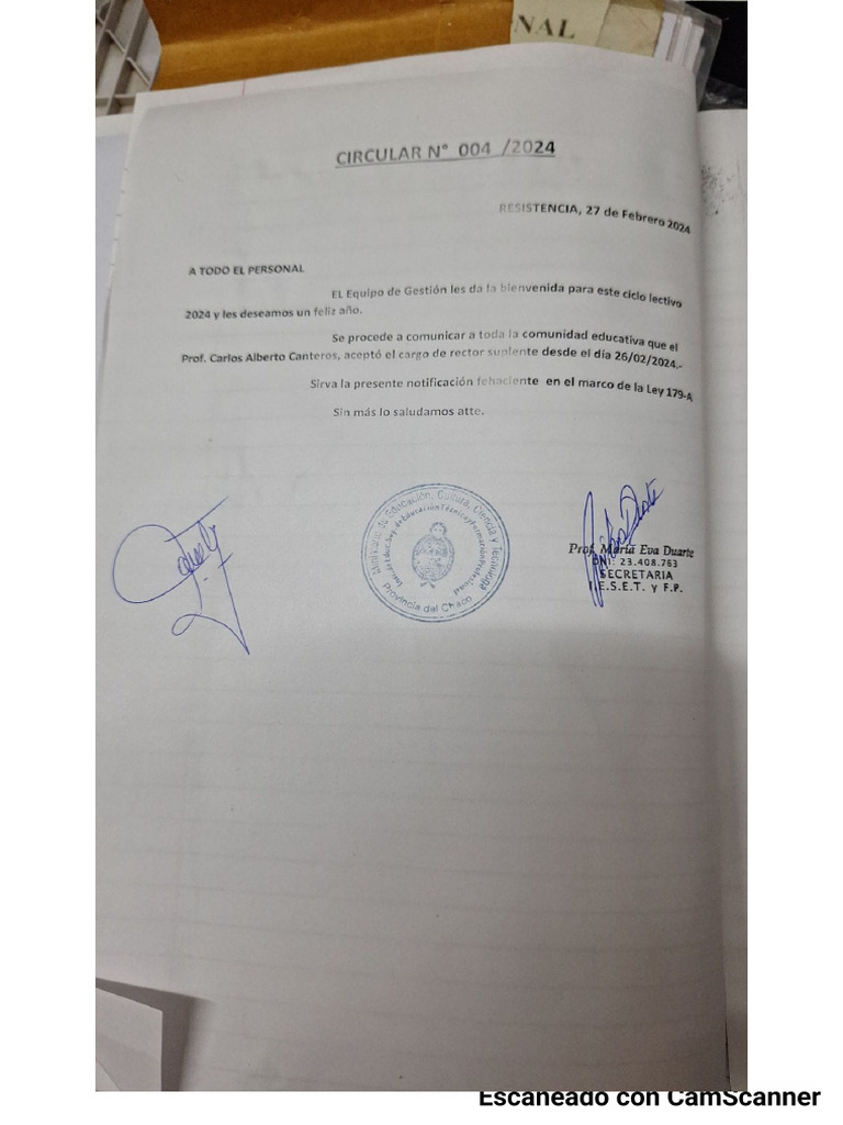 Circular 004 | PDF