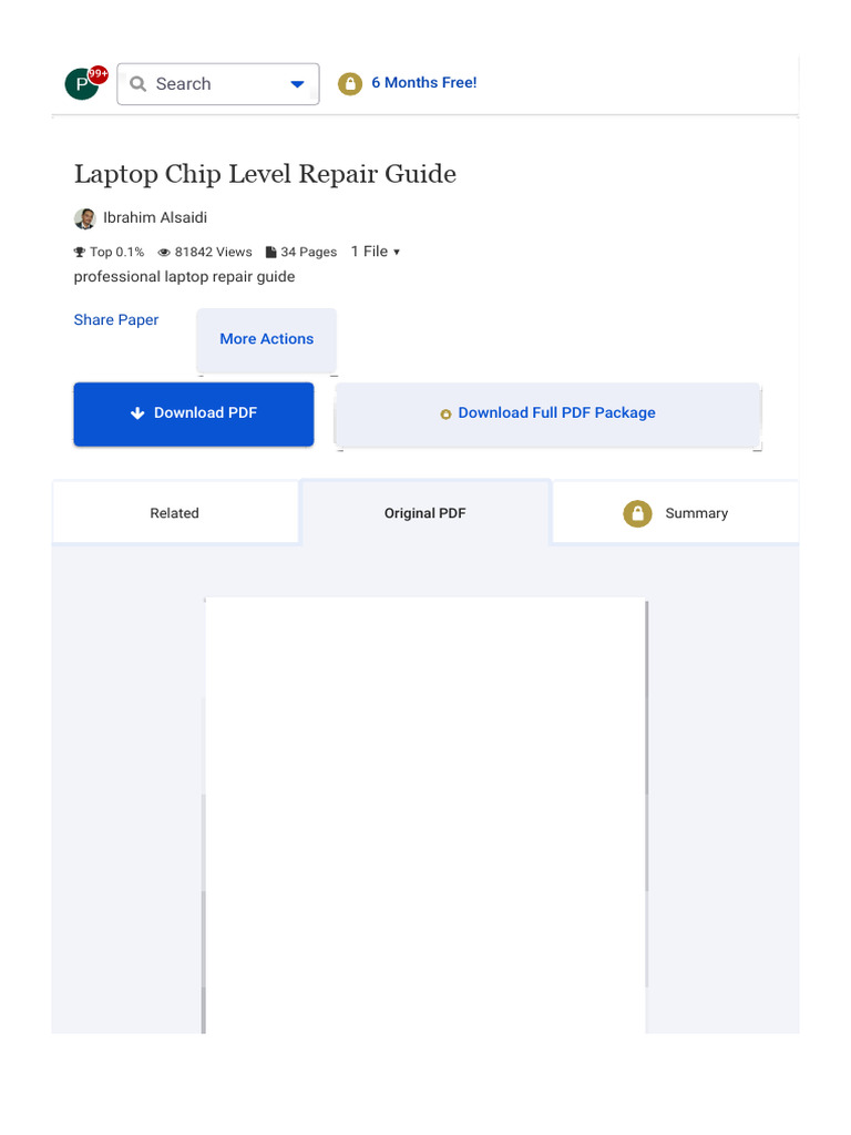(99+) Laptop Chip Level Repair Guide - Ibrahim Alsaidi - Academia - Edu ...