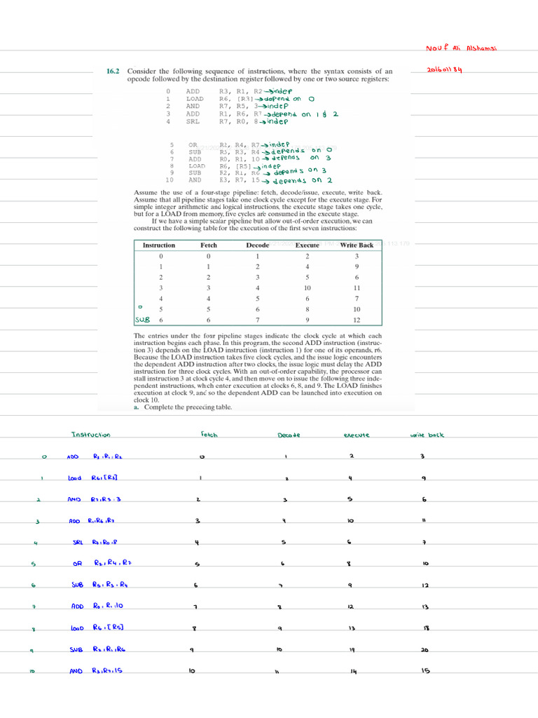 Hw 4 | PDF | Computing | Arithmetic