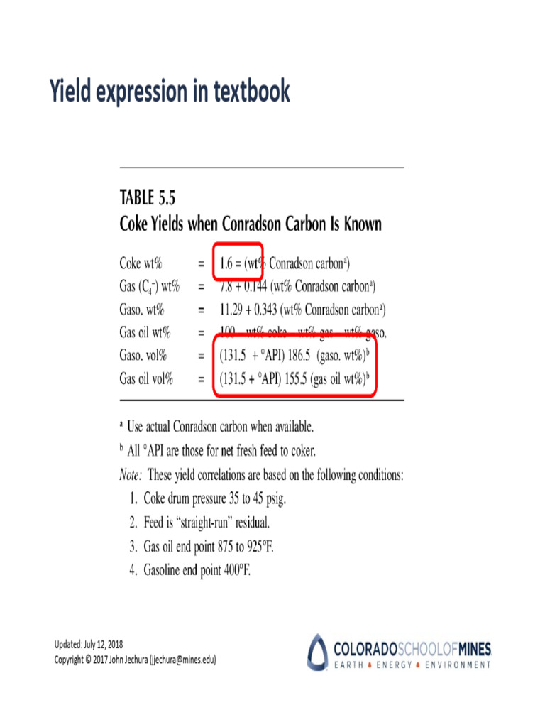06 Delayed Coking Example | PDF | Density | Petroleum