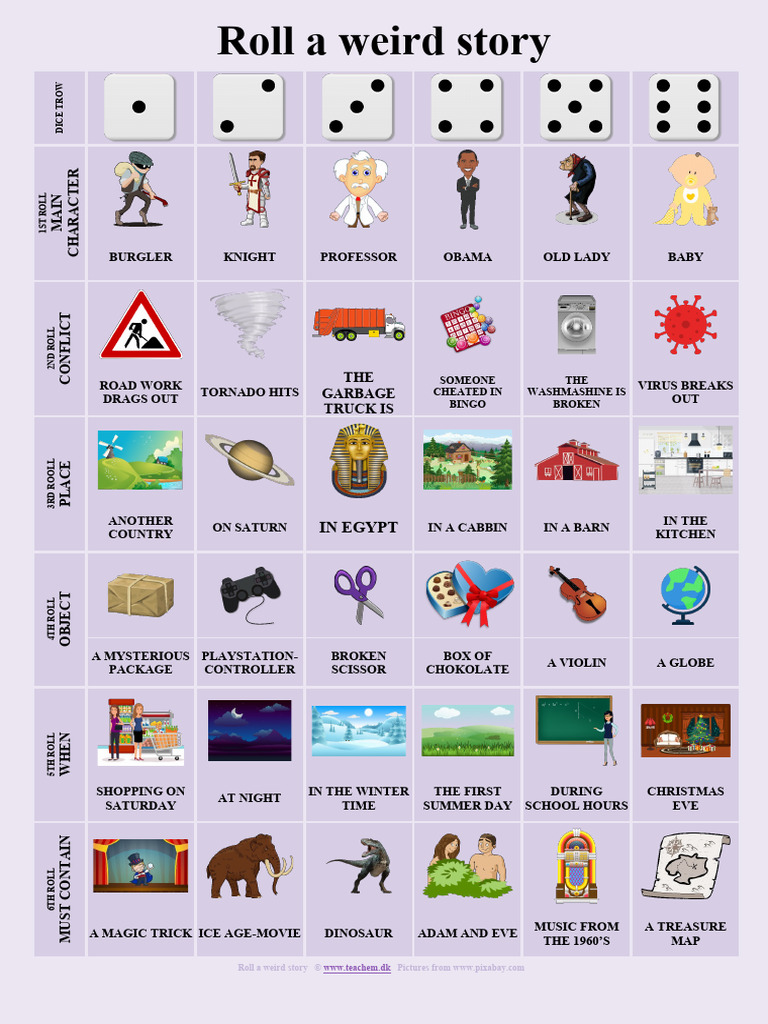 Roll A Weird Story | PDF