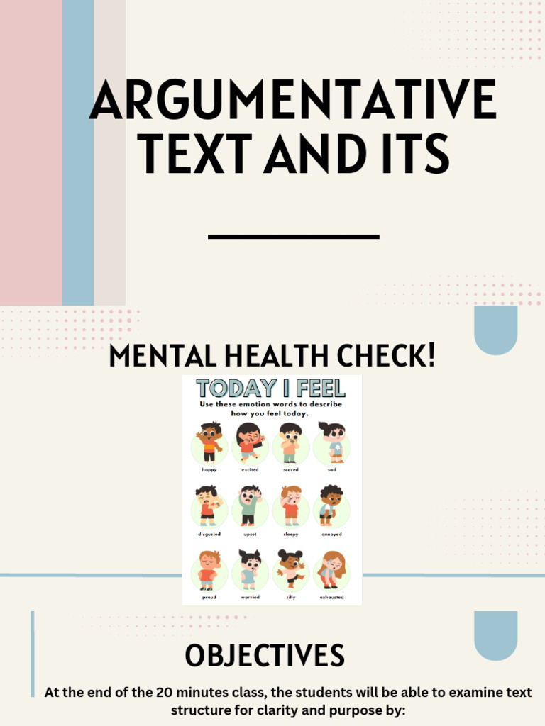 Argumentative Text and Its Structure | PDF