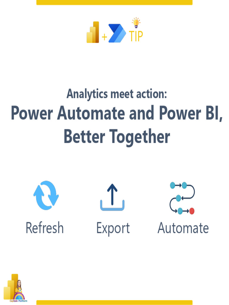 Power BI and Power Automate Better Together 1715952352 | PDF ...