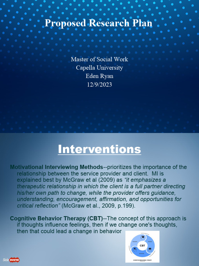 Final Assignment SWK50012 (Autosaved) | PDF | Psychotherapy | Cognitive Behavioral Therapy