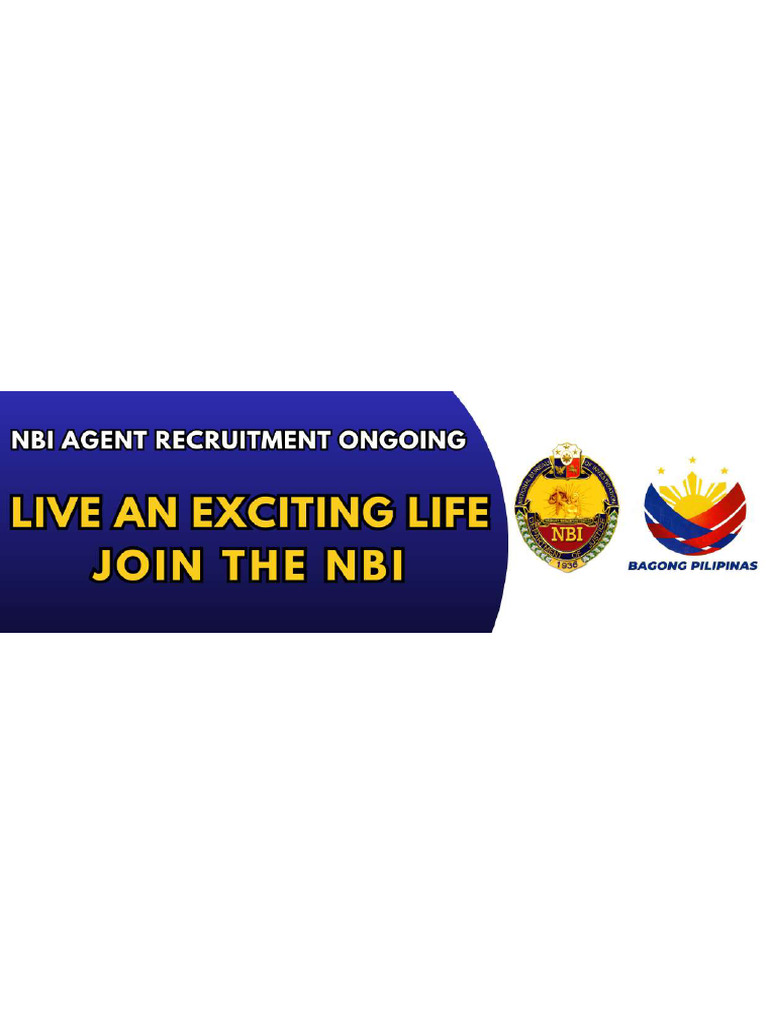 Live-an-Exciting-Life-Join-the-NBI-Agent-Hiring-Year-2024 | PDF