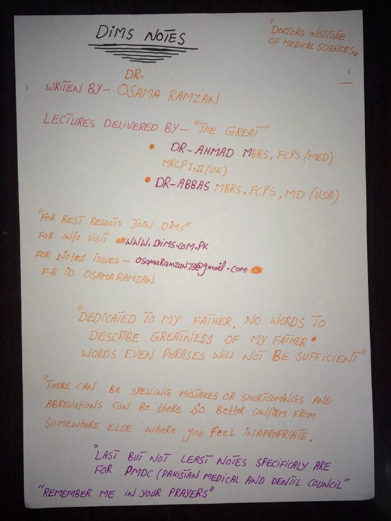 SURGERY (DIMS NOTES) .PDF - 20240619 - 112334 | PDF