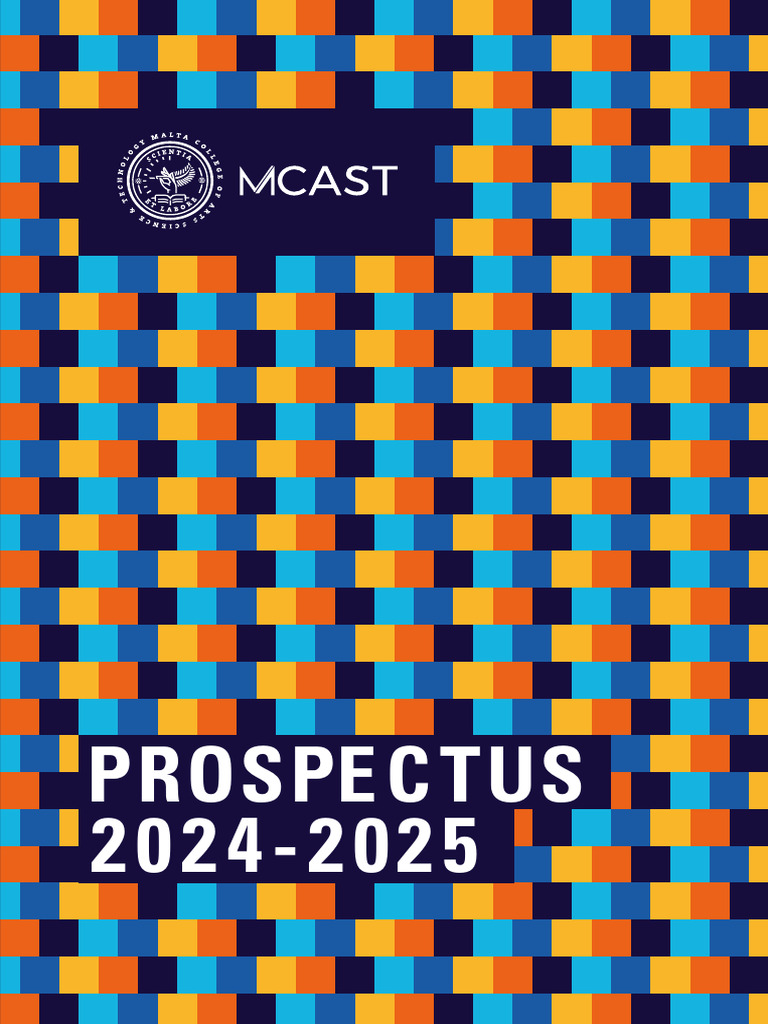 MCAST Prospectus 2024-2025 Overview | PDF | University And College ...