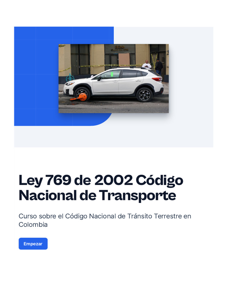 ley-769-de-2002-codigo-nacional-de-transporte (1) | Descargar gratis ...