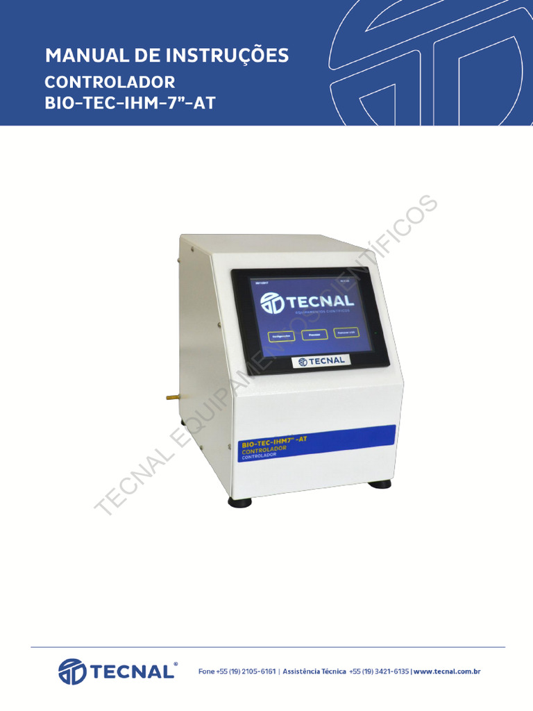 Equipos Científicos TECNAL: BIO-TEC-IHM-7 | PDF