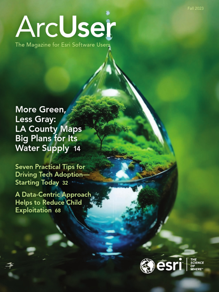 ArcUser Fall 2023 1703696820 | PDF | Arc Gis | Esri