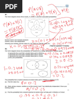 Worksheet #3: Unions and Intersections Answer Key: PAB PA B PAB | PDF ...