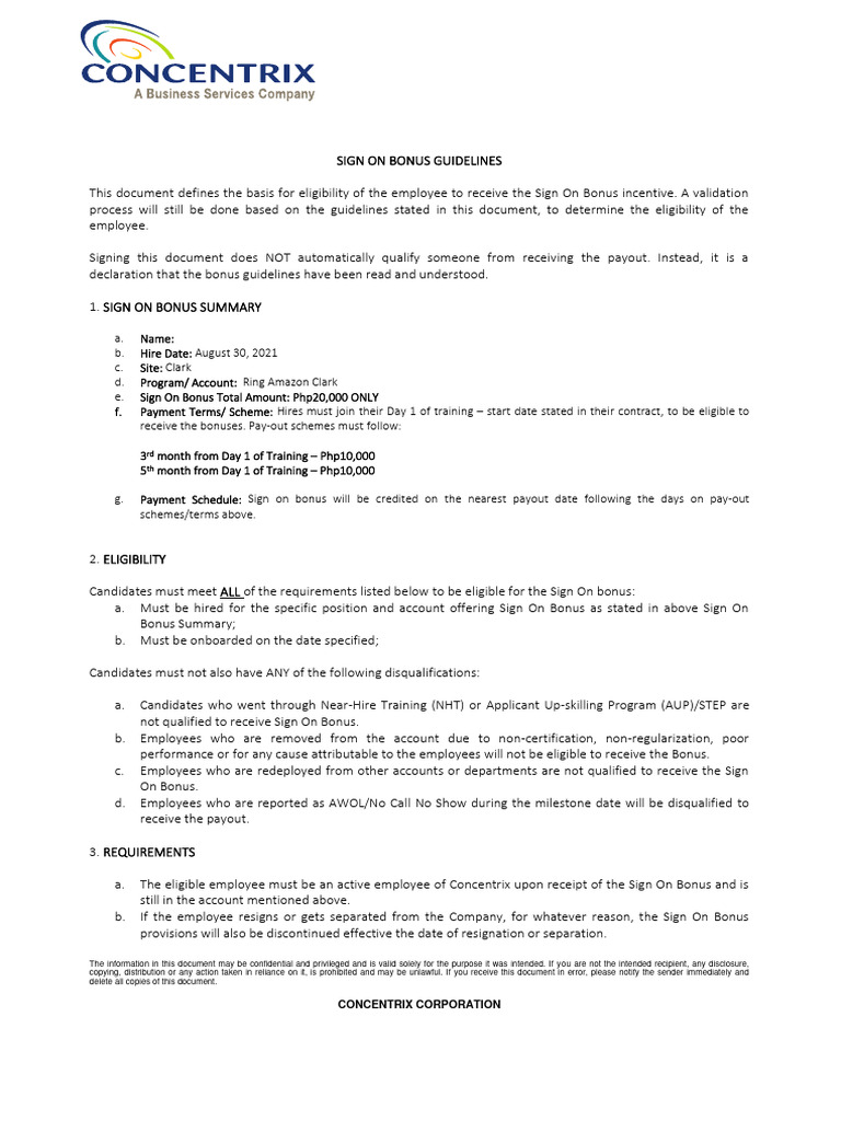 Concentrix Corporation | PDF | Payroll Tax | Taxes