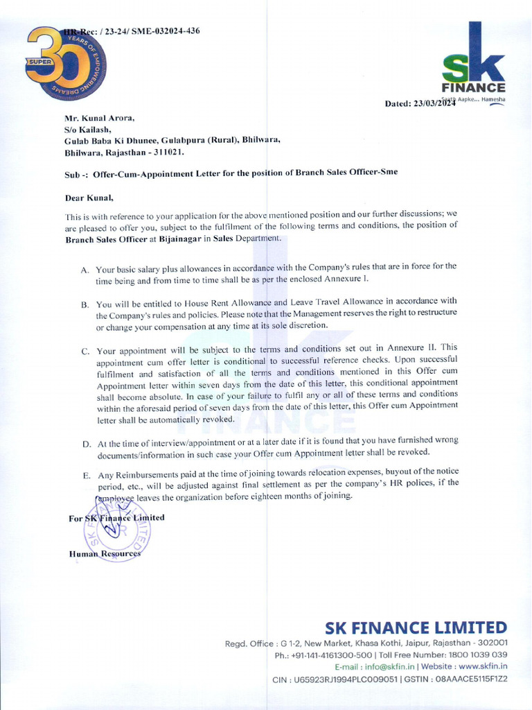 Mr. Kunal Arora | PDF