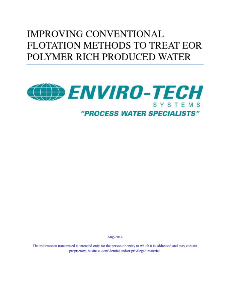 Enviro-Tech - Improving-Conv Flotation Methods-to-Treat-EOR-Polymer-Rich-Produced-Water-Rev-2-2 ...