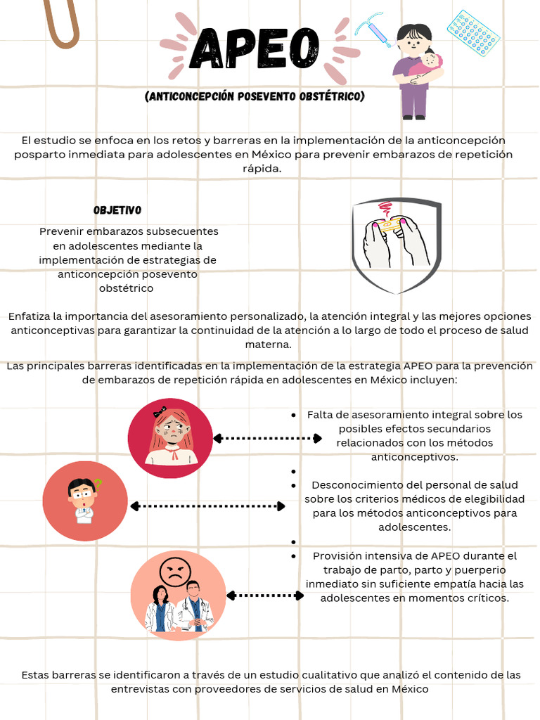 APEO | PDF | Control de la natalidad | El embarazo