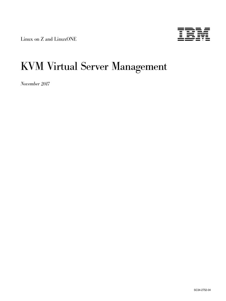 KVM Virtualization | PDF | Operating System | Booting