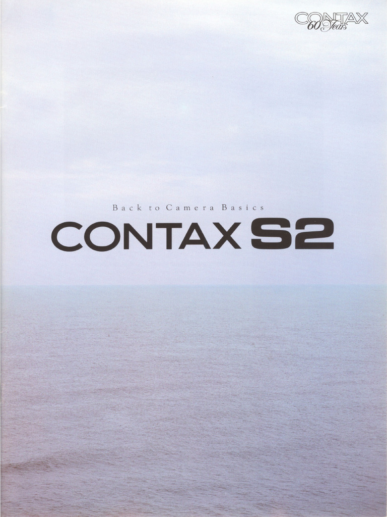 Contax S 2 Brochure | PDF