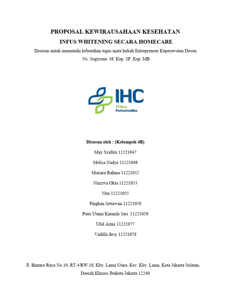 Proposal Kel 4b-1 | PDF