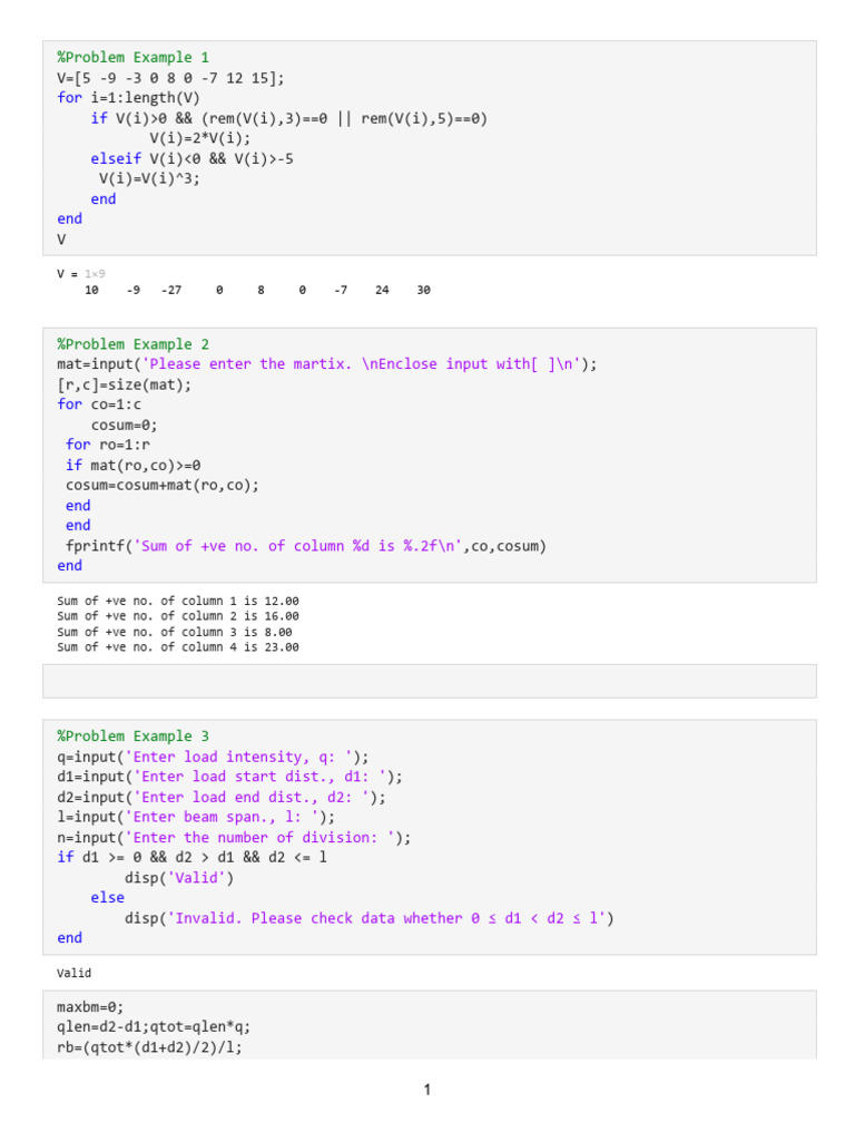 Exercise_For statement | PDF