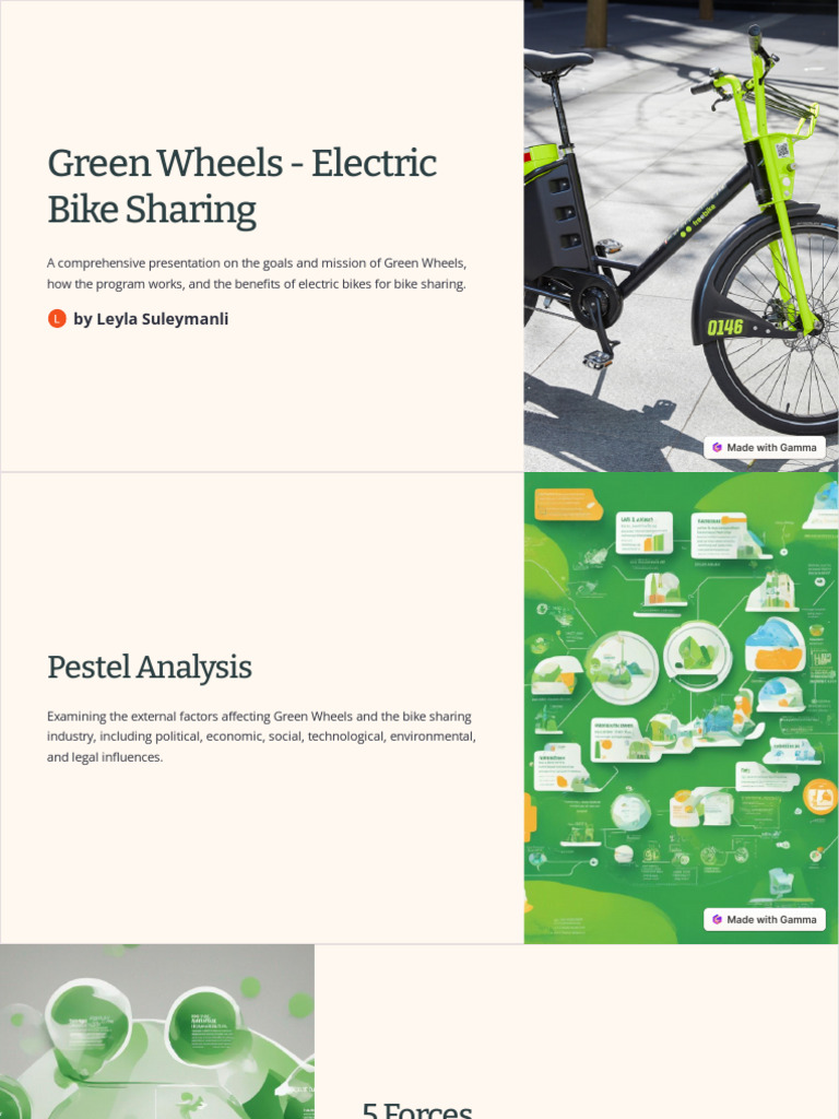 Green Wheels Electric Bike Sharing | PDF | Technology & Engineering