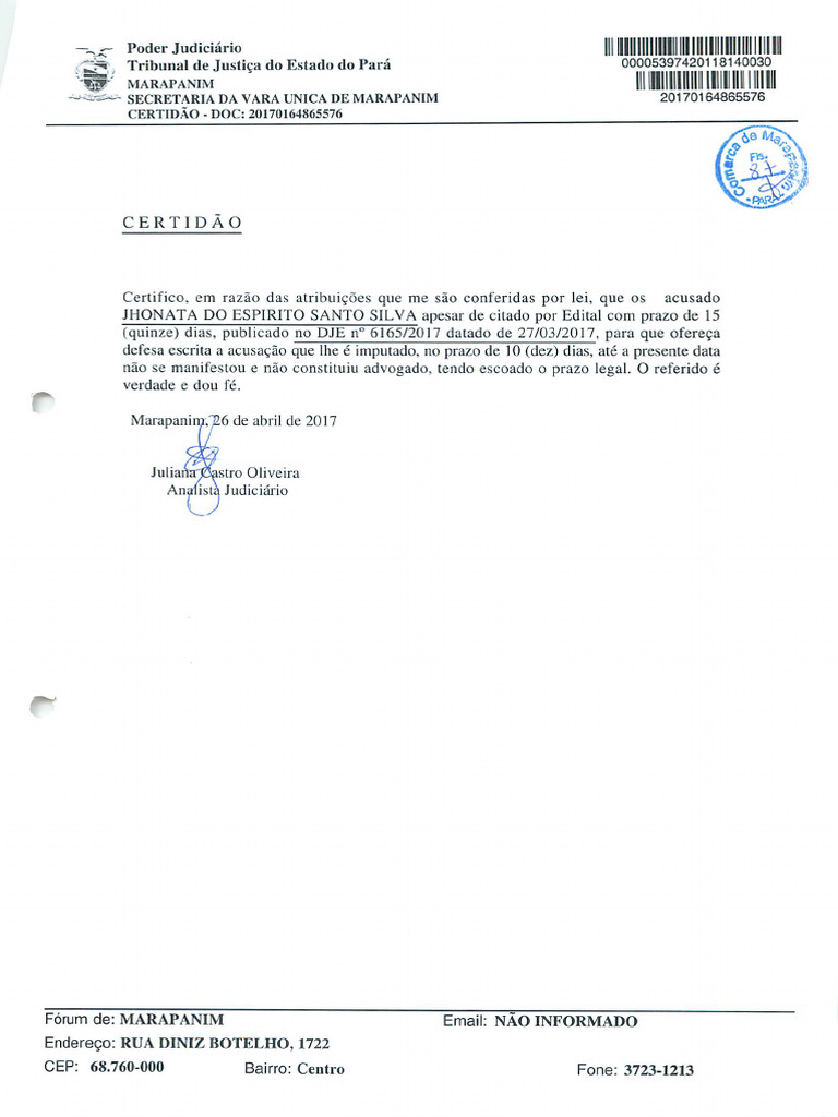 DOC. 001 COMPROVACAO - PDF - Parte - 0007 | PDF