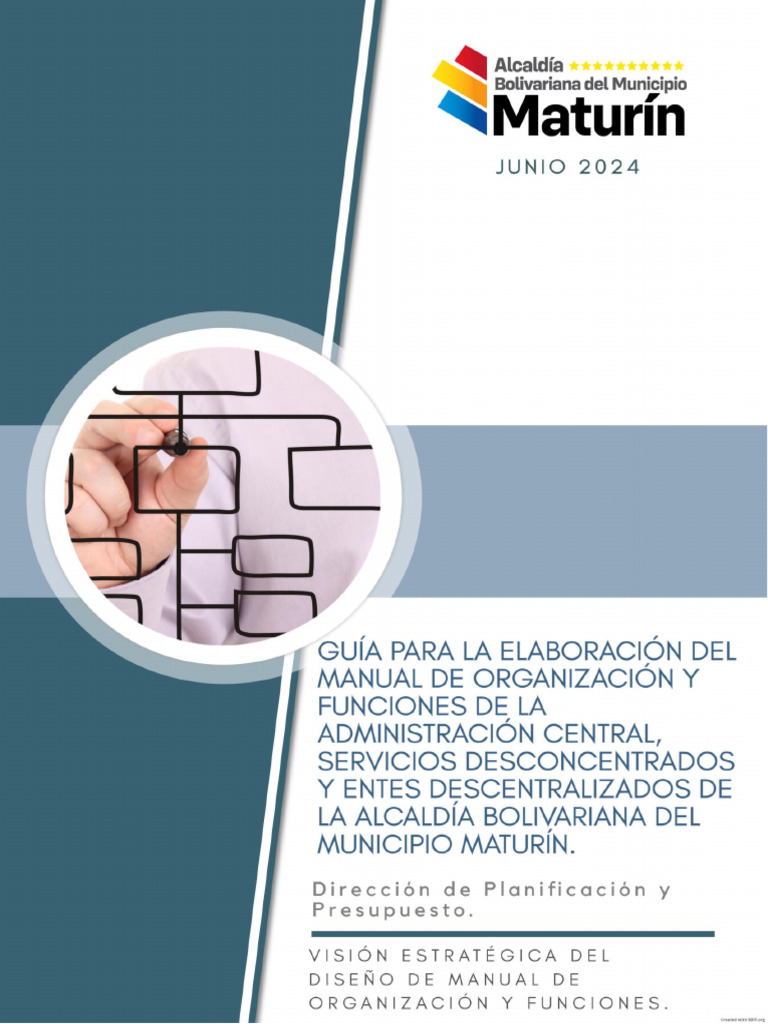 Guía Para La Elaboración Del Manual de Organización y Funciones | PDF | Presupuesto | Planificación