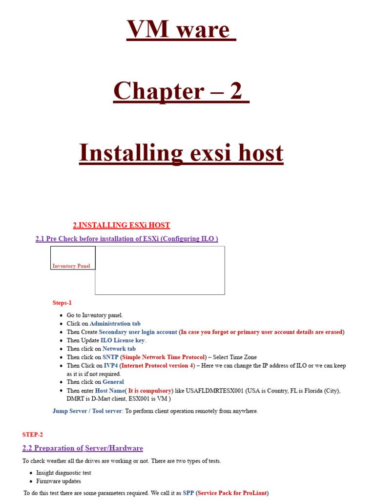 Installing ESXi Host: Step-by-Step Guide | PDF | Virtual Machine ...