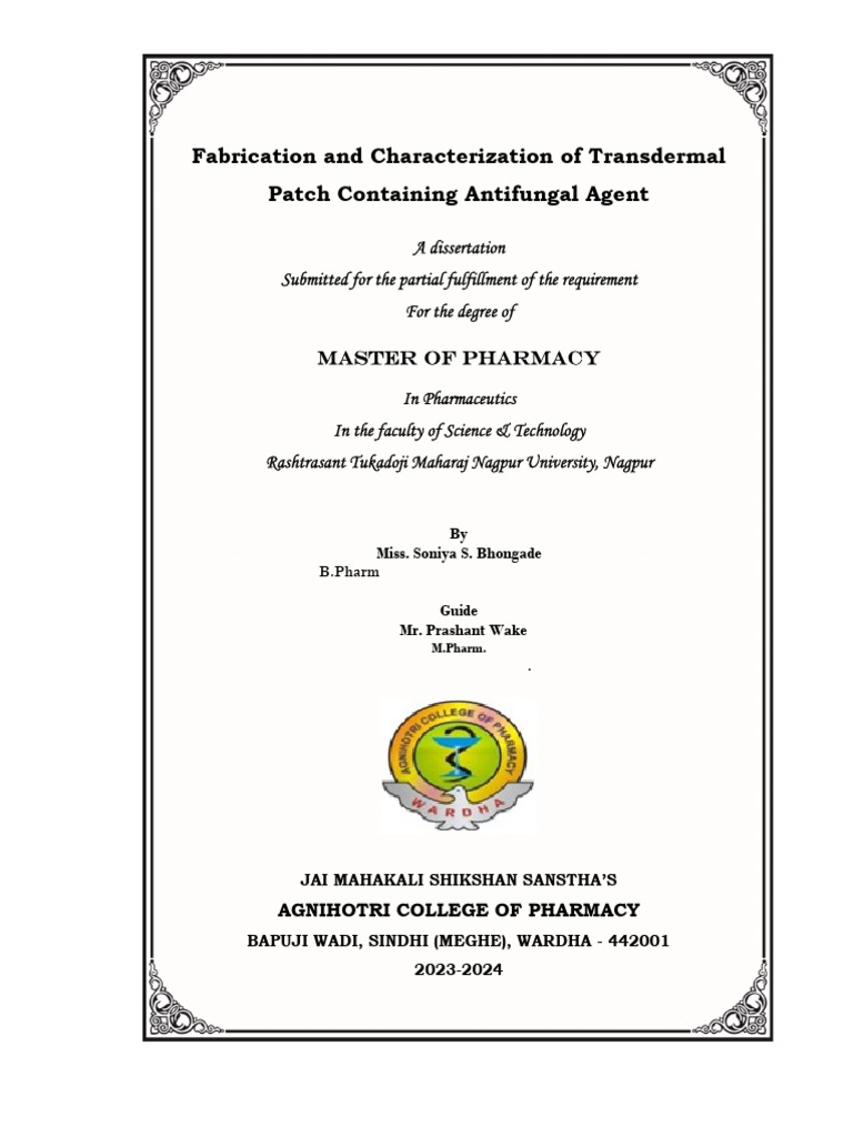 Soniya Project | PDF | Epidermis | Skin