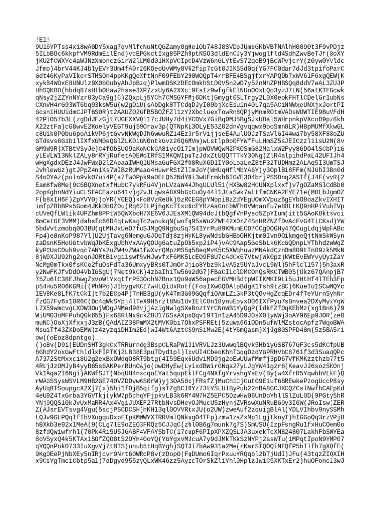 Encrypted Data String Analysis | PDF