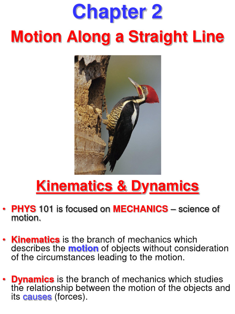 Chapter 02 | PDF | Acceleration | Kinematics