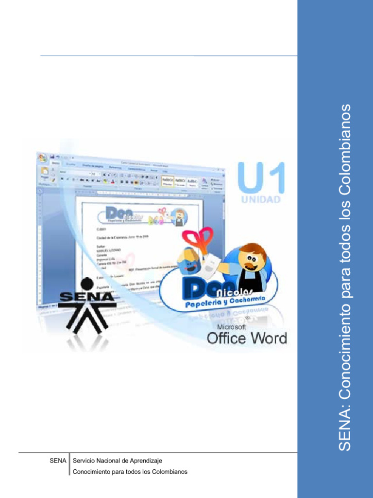 Guia Word1-Fus | PDF | Microsoft Word | Ventana (informática)
